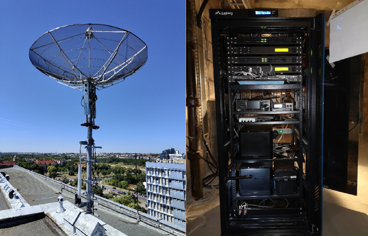 Naziemna stacja łączności satelitarnej została uruchomiona w Kampusie Piotrowo | Politechnika ...